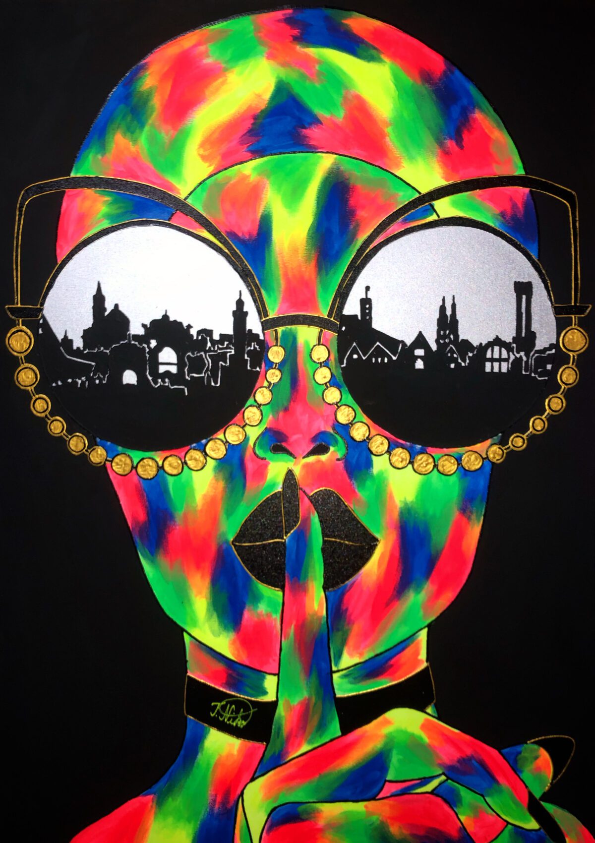 Modern artwork by Theo Nikolaidis